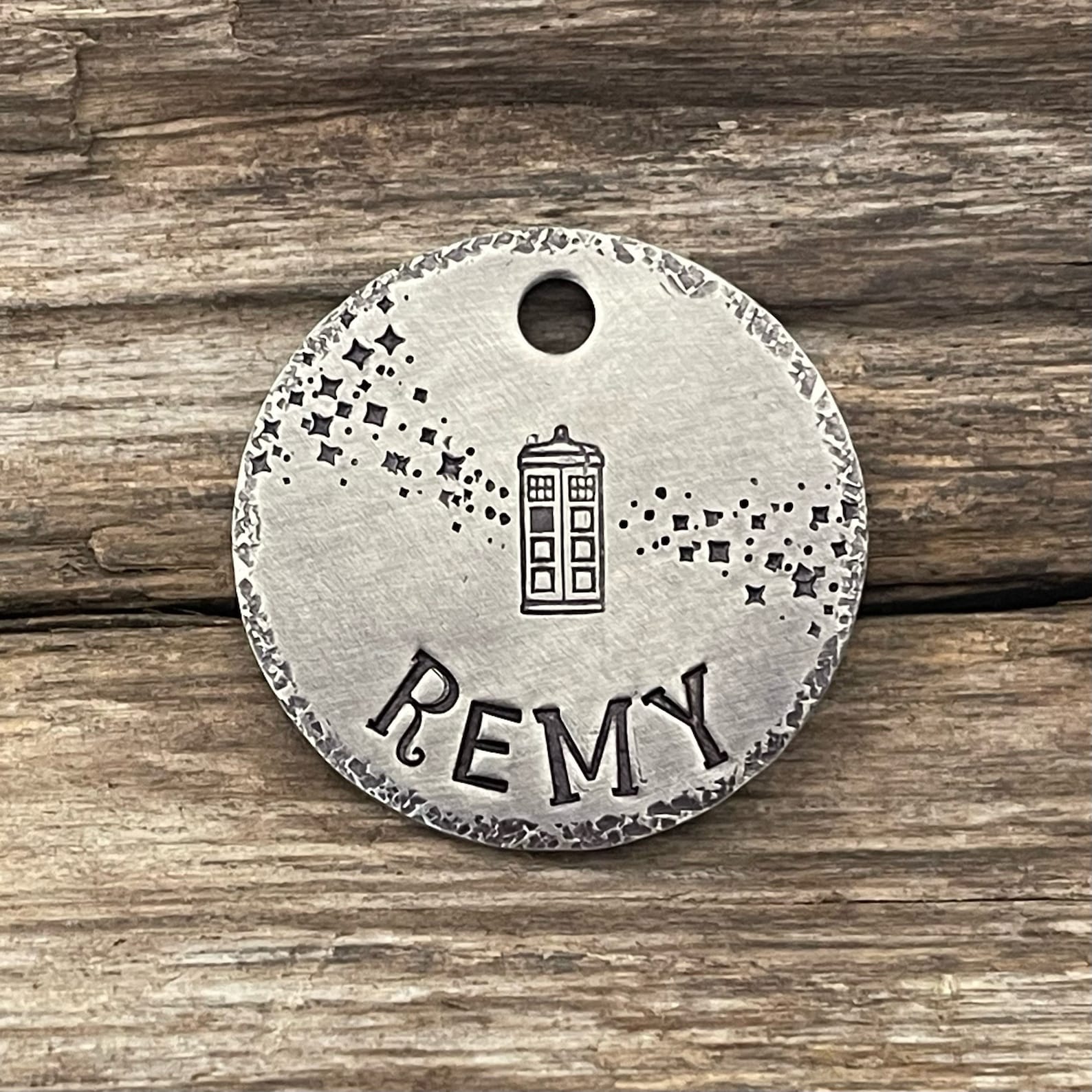 Dog Tag, Dog Tags for Dogs, Dog Tags, Pet Id Tag, the Tardis, Phone ...