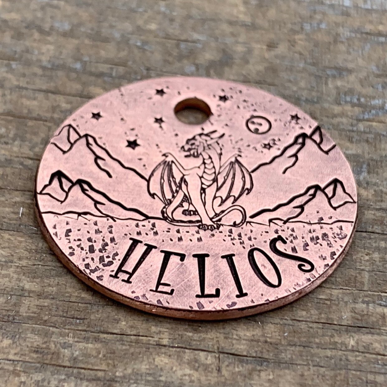 Dog Tag Dog Tags for Dogs The Helios | Etsy