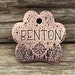 Dog Tags, Dog Tags for Dogs, Palm Trees, Pet ID Tag, Personalizable ...