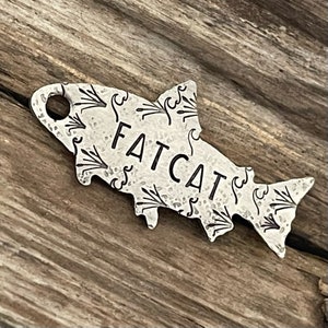 Dog Tag, Dog Tags for Dogs, Fish Shaped Dog Tag, Personalized Dog Tag ...