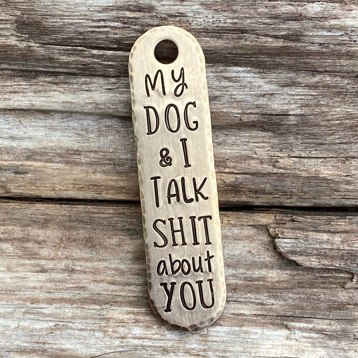 Keychain Dog Mom Keychain Hand Stamped Metal Hounds Gift | Etsy