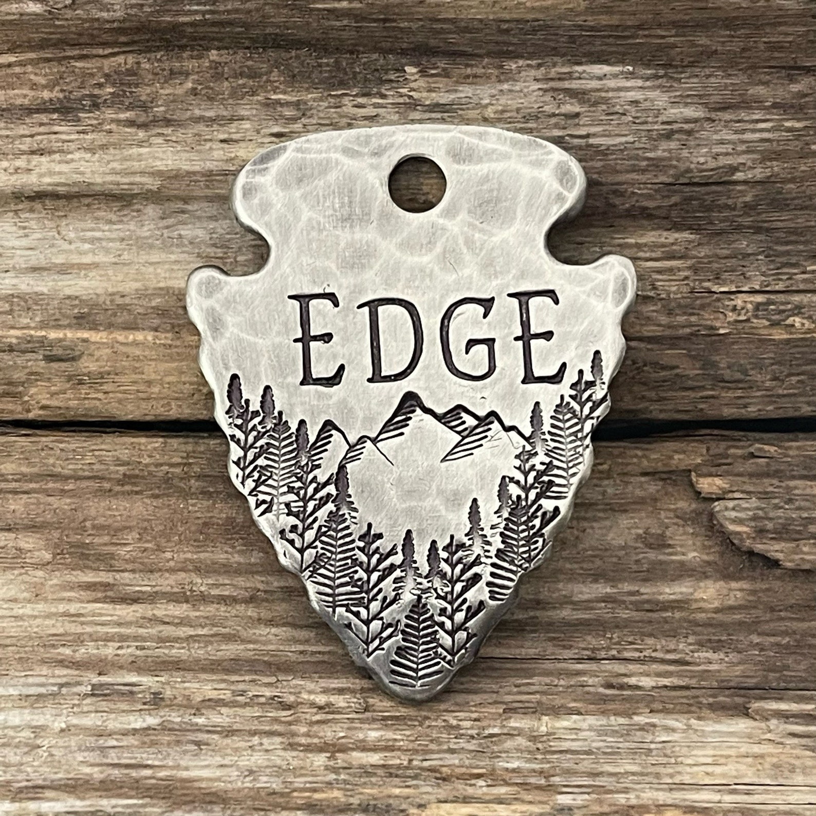 Dog Tags for Dogs Pet Id Tag Dog Tag Personalized Trees - Etsy
