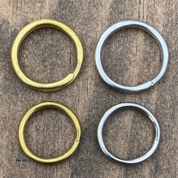 Split Ring Key Ring - Etsy