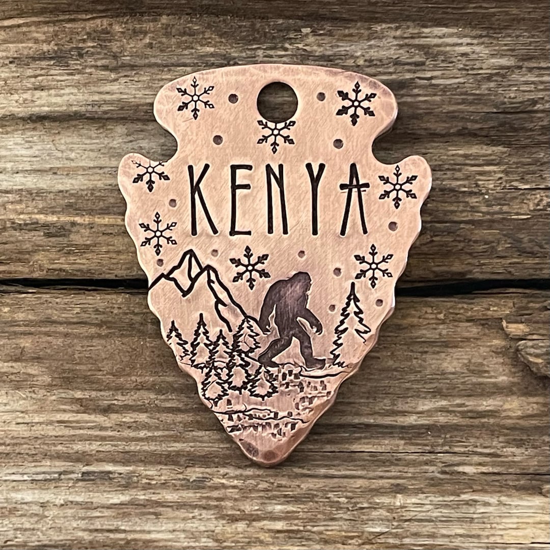Personalized Dog Tag, the Yeti, Dog Tag, Dog Tag for Dogs, Dog Tags ...