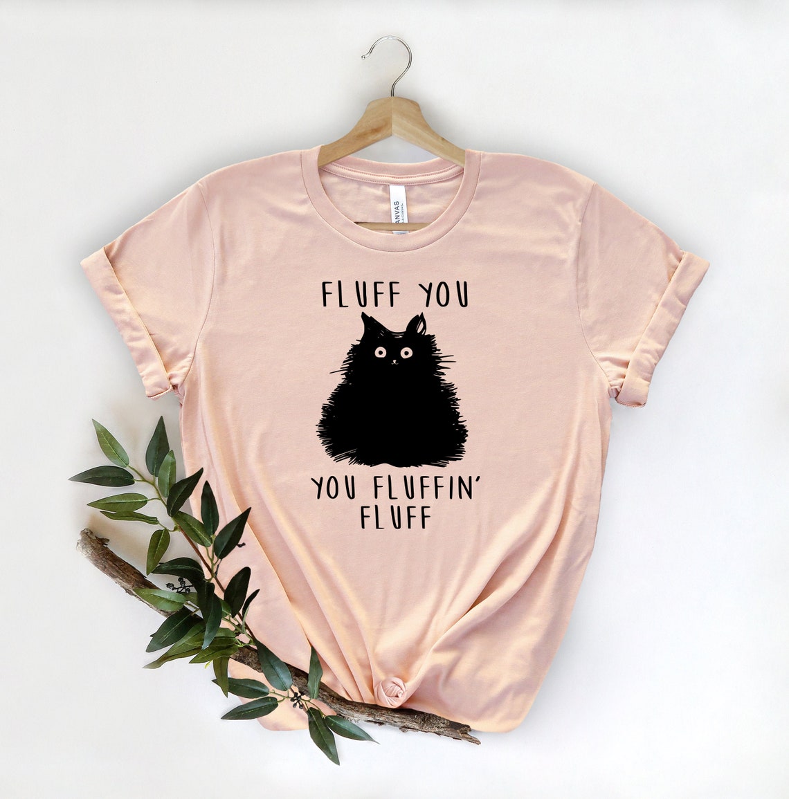Fluff You Shirt You Fluffin Fluff Shirt Funny Cat Shirt Cat | Etsy