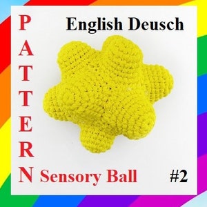 Crochet Patterns Set Sensory Ball, 6 in 1 Crochet Pattern Bundle ...