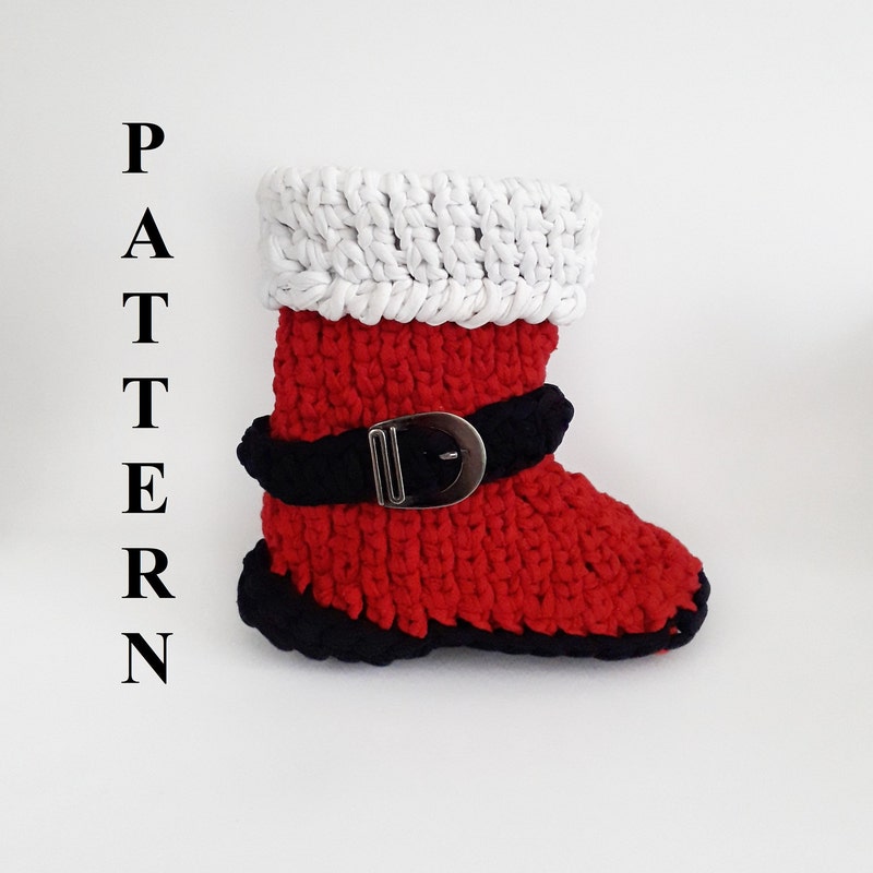 Crochet Boot Pattern - Etsy