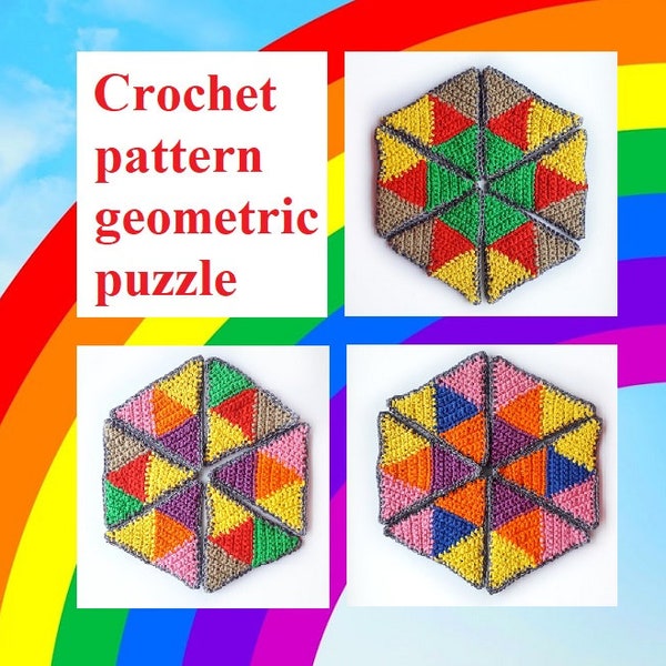 Geometric Puzzle - Etsy