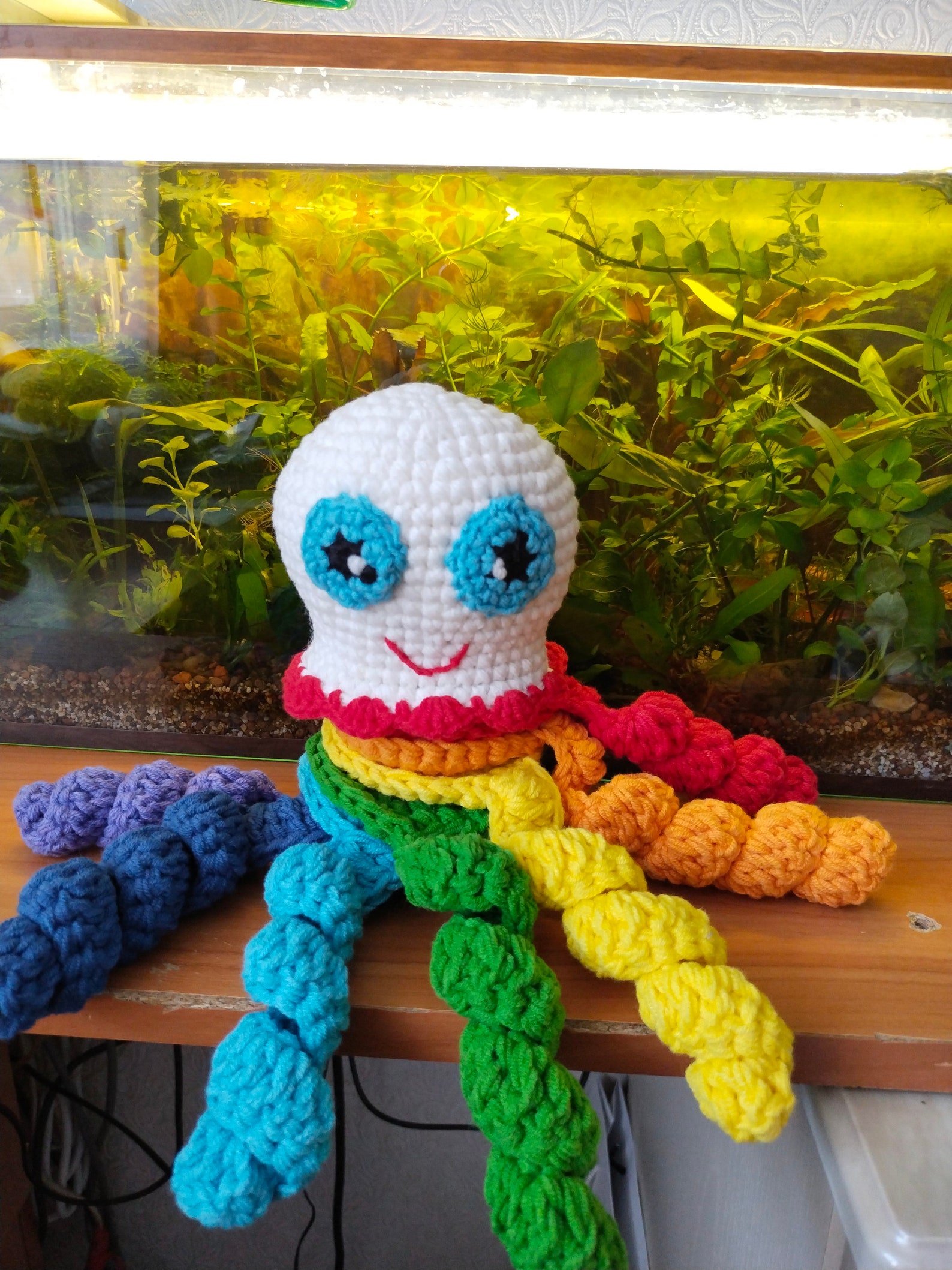 Crochet Pattern Stacking Jellyfish Montessori Autistic Toys - Etsy