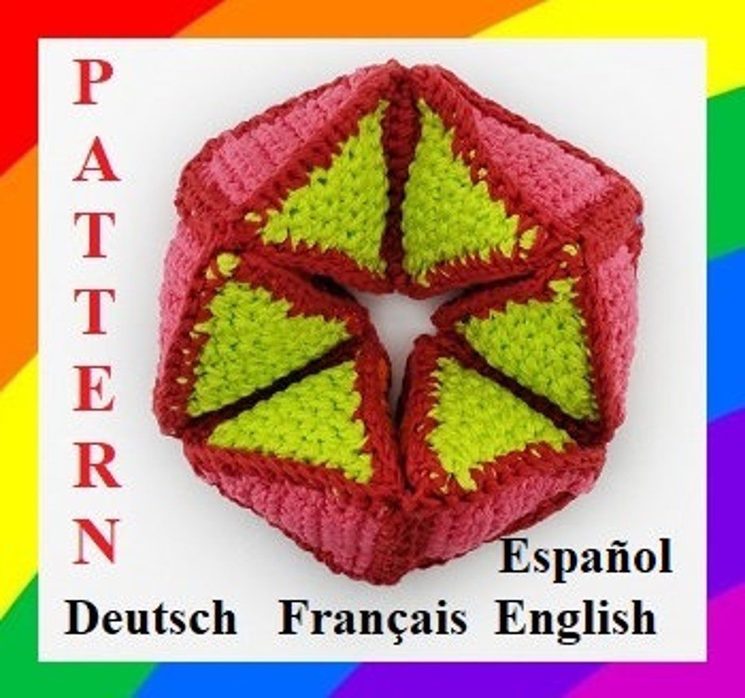 Crochet Pattern Fidget Sensory Toy Coping For Anxiety Simple Pattern