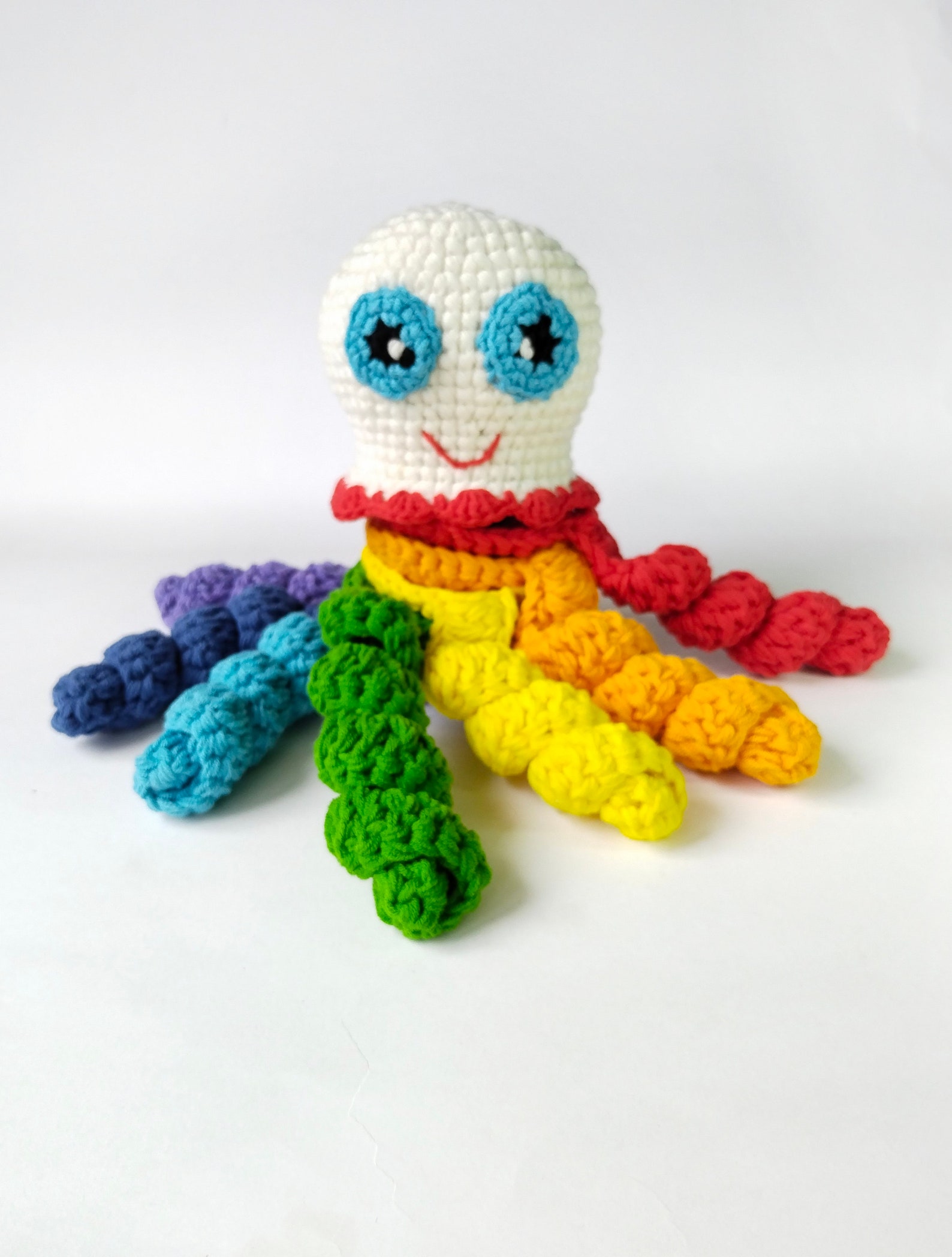 Crochet Pattern Stacking Jellyfish Montessori Autistic Toys - Etsy