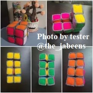 Crochet Pattern Montessori Infinity Cube Fidget Toy Crochet Pattern ...