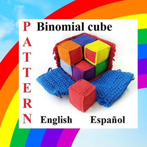 Crochet Pattern Montessori Infinity Cube Fidget Toy Crochet - Etsy