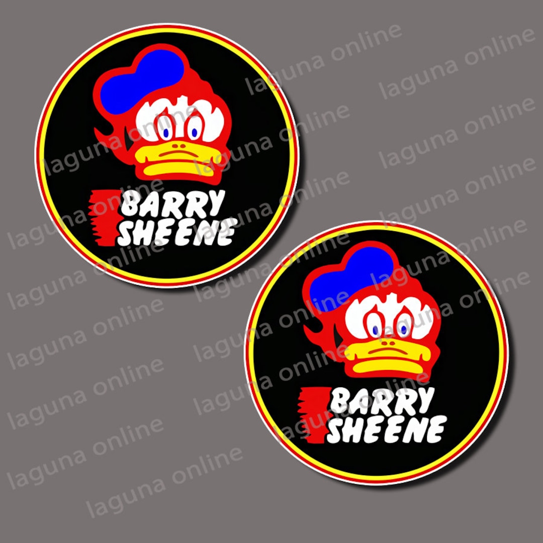 Barry Sheene 5 Logo Gloss Weatherproof Decal Sticker - Etsy