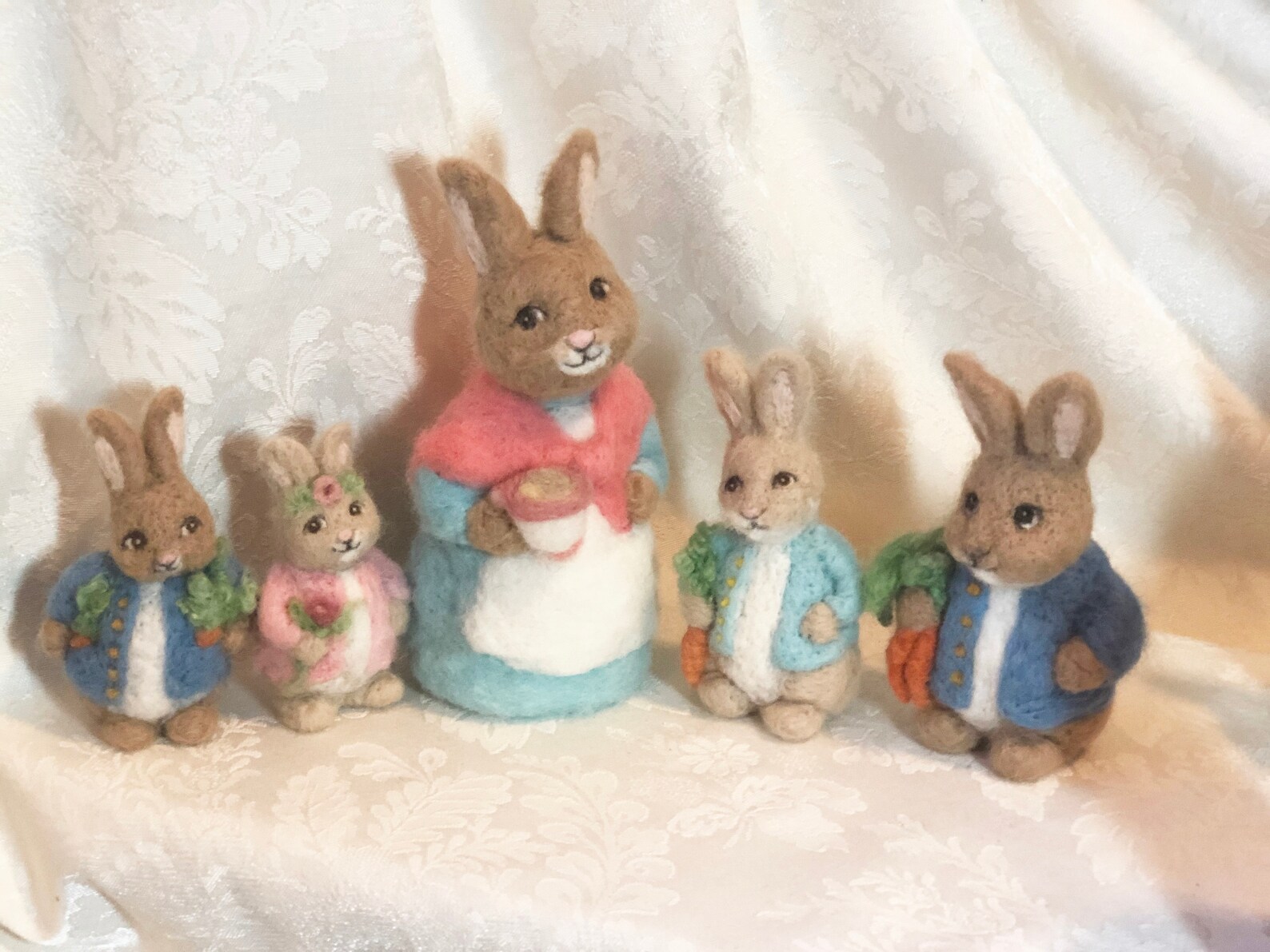 8 Mother Rabbit with Chamomile Tea Peter Rabbit | Etsy