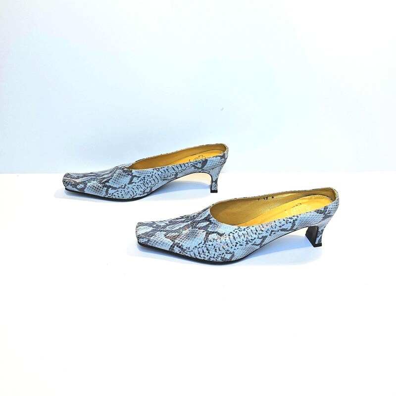 Snakeskin Mules - Etsy