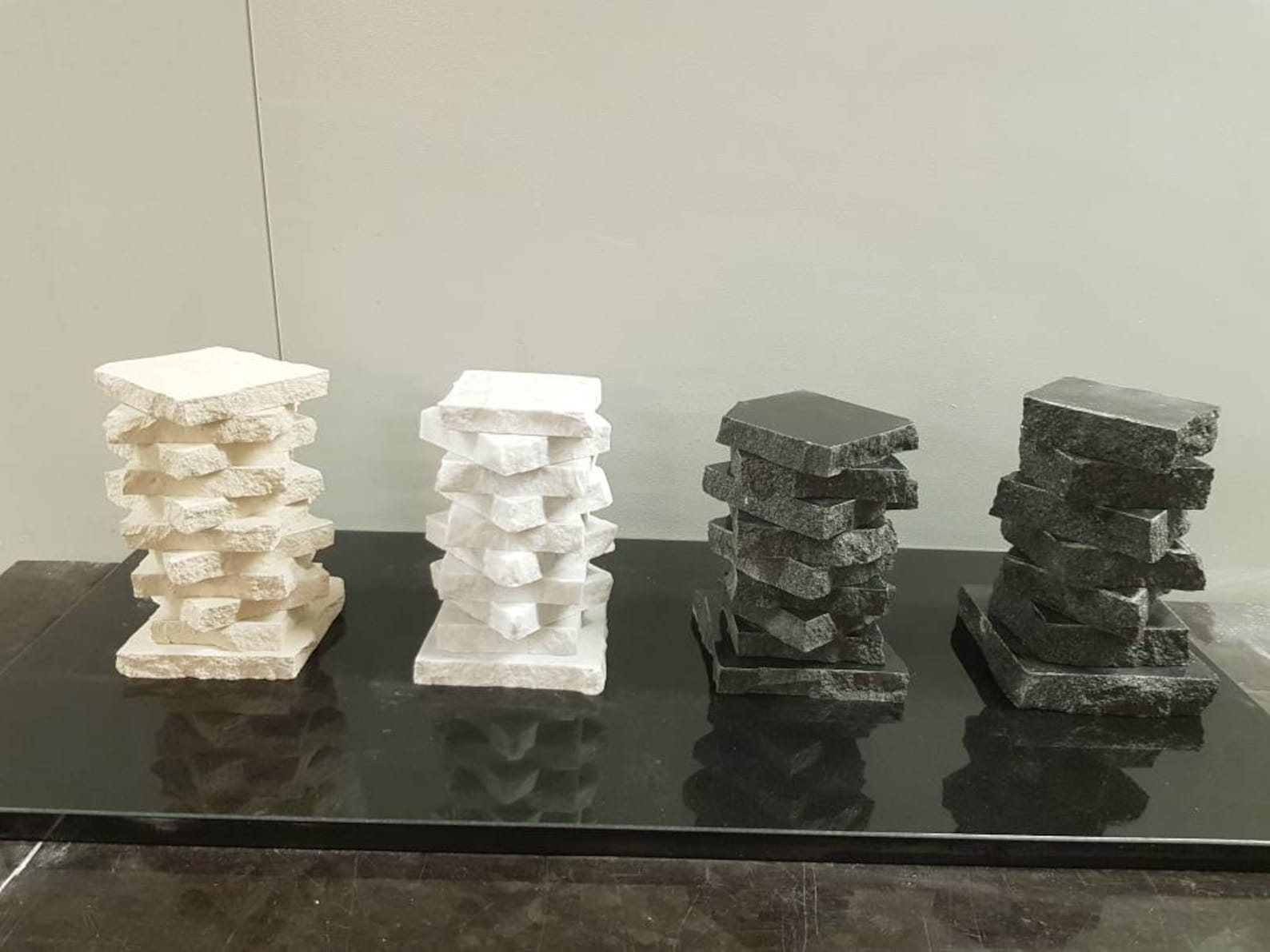 Black Granite Split-face Edge Water Feature - Etsy