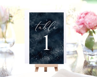Star Table Number - Etsy