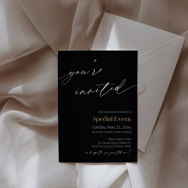 Generic Invitations - Etsy