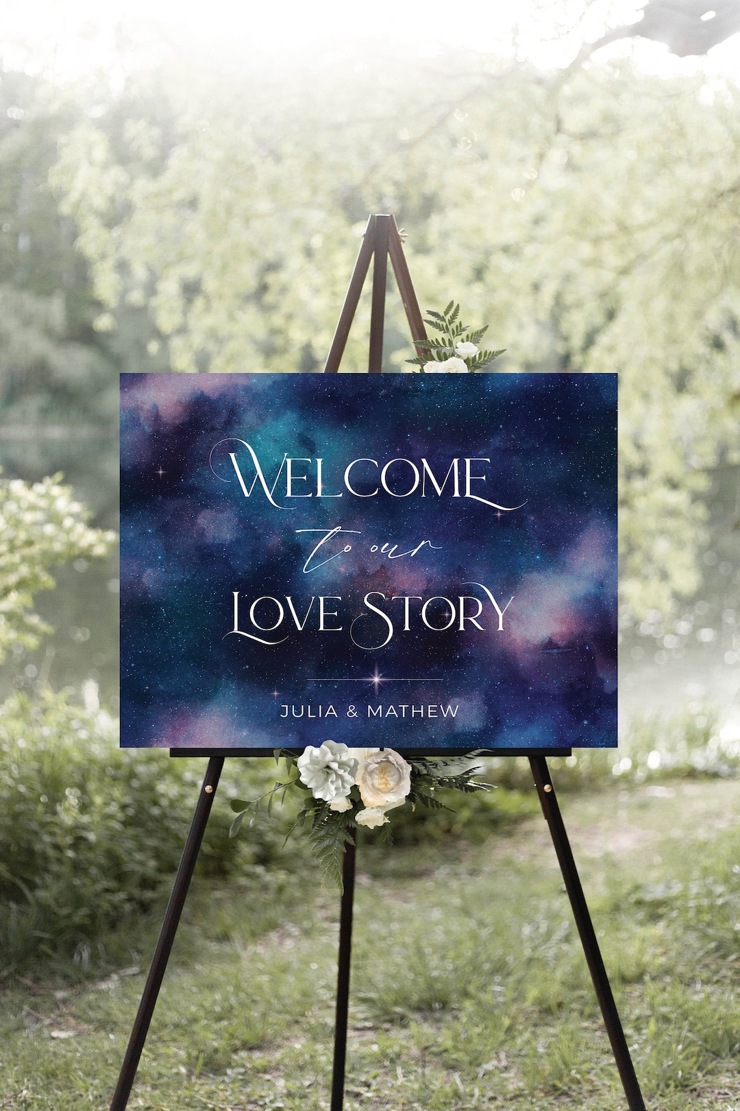 Cosmic Welcome Sign, Zodiac Astronomy Sign, Galactic Welcome, Space ...
