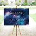 Cosmic Welcome Sign Zodiac Astronomy Sign Galactic Welcome - Etsy