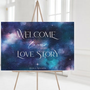 Cosmic Welcome Sign, Zodiac Astronomy Sign, Galactic Welcome, Space ...