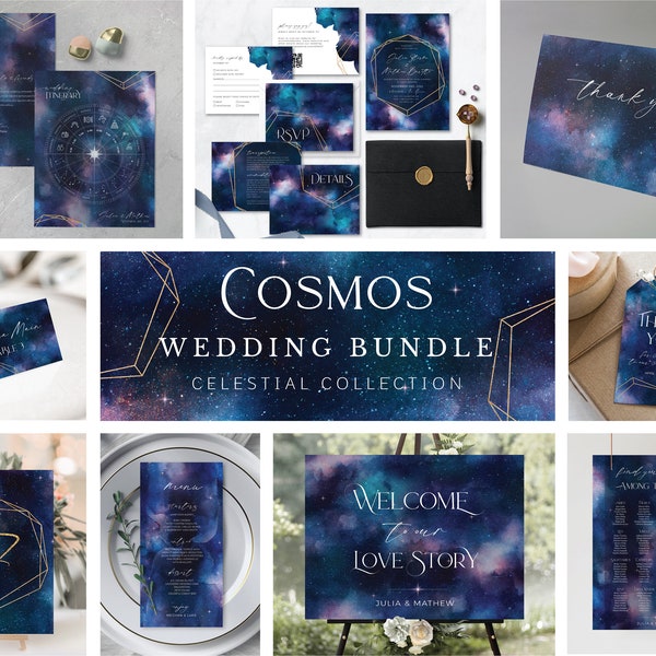 Galaxy Theme Wedding - Etsy