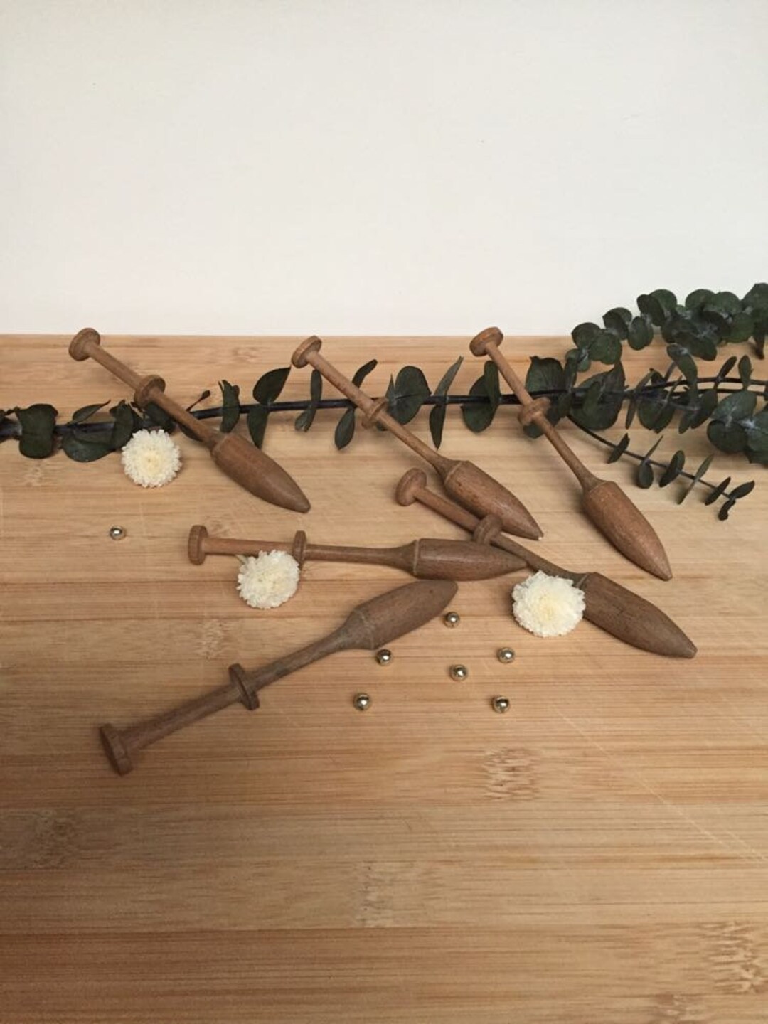 6 Reels for Spindle Lace Creations, Antique Objects - Etsy