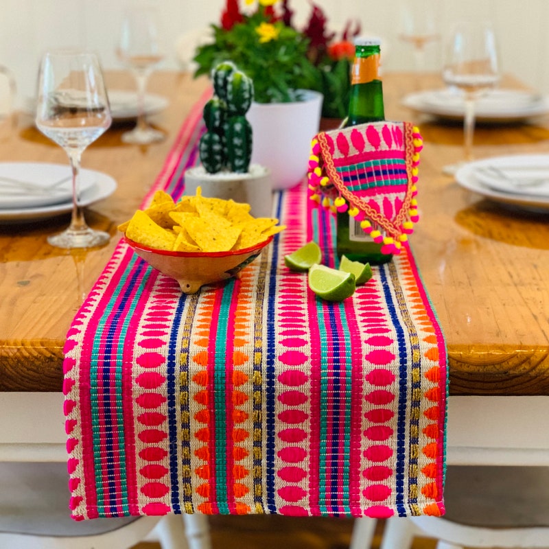 Boho Table Runner - Etsy