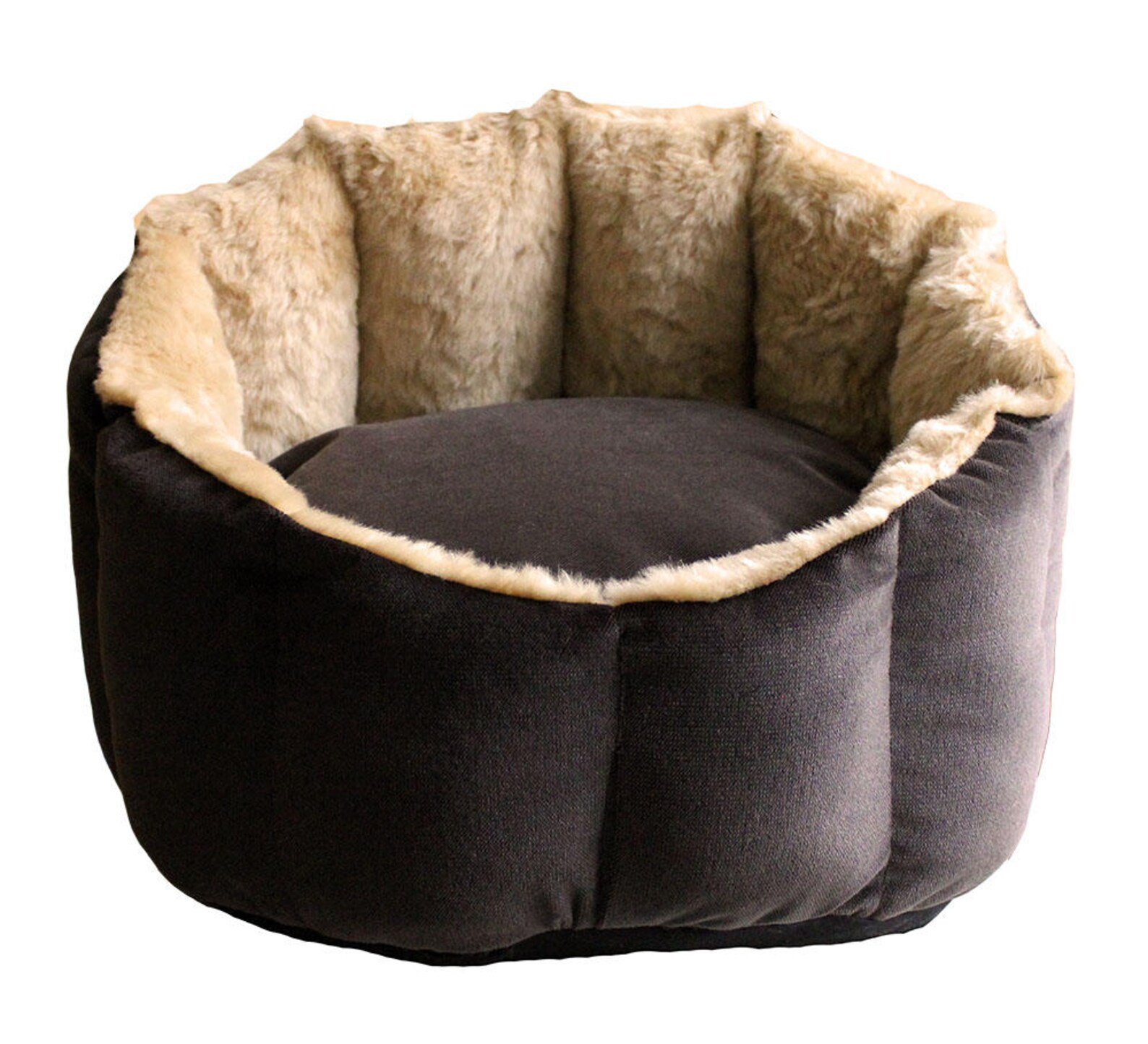 Cat Bed-faux Fur Cat Bed cat Pouf-sofa Honey-small Dog Bed | Etsy