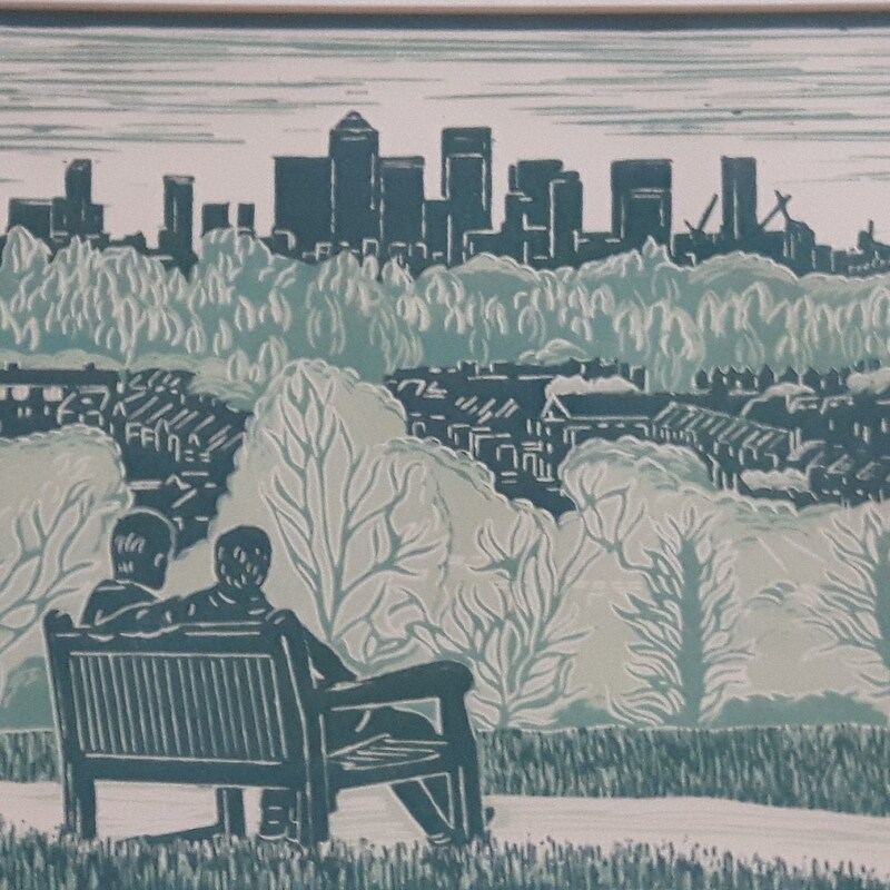 Linocut Wedding Invitations - Etsy