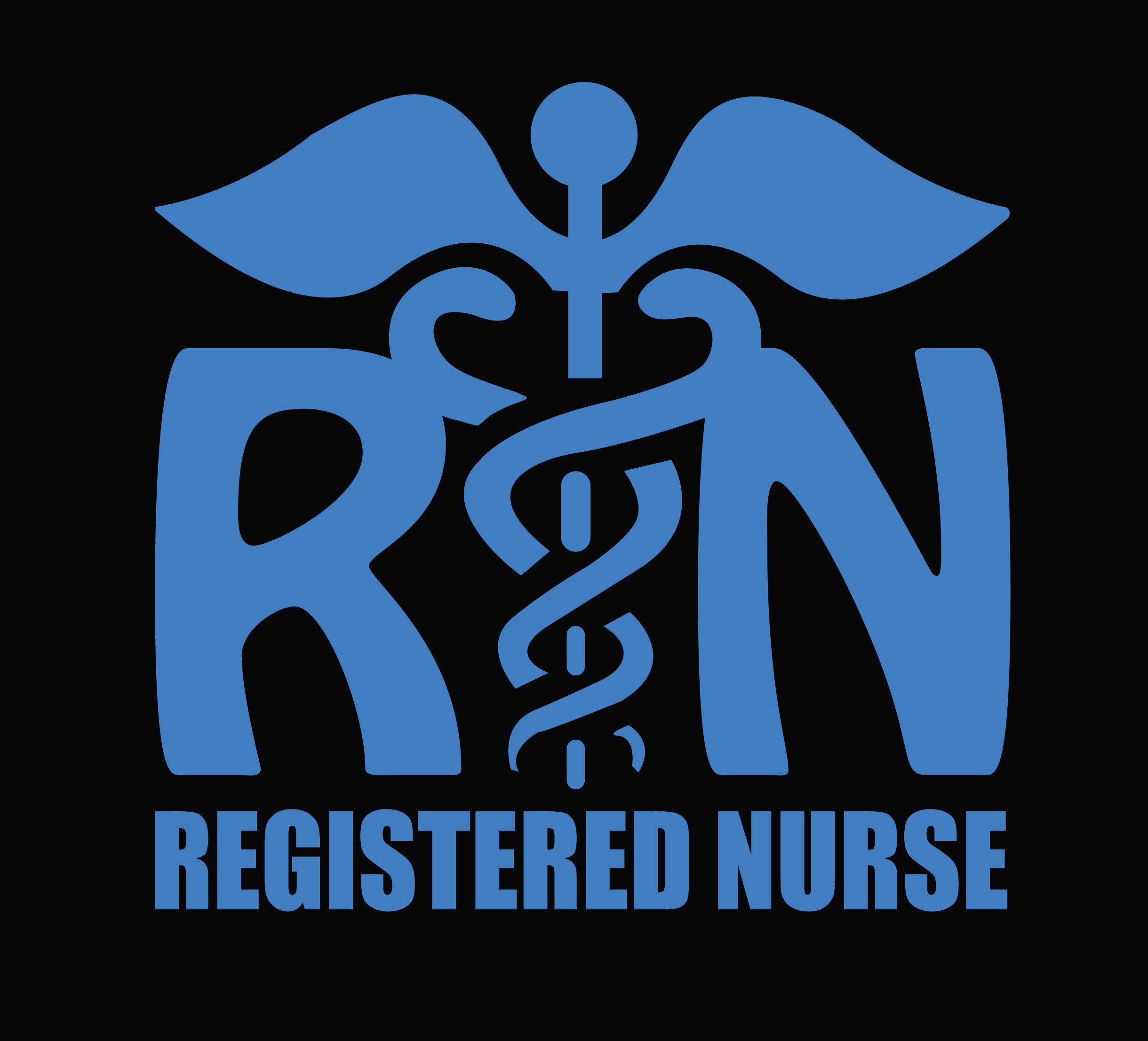RN Registered Nurse Vinyl Graphic Sticker Decal - Etsy