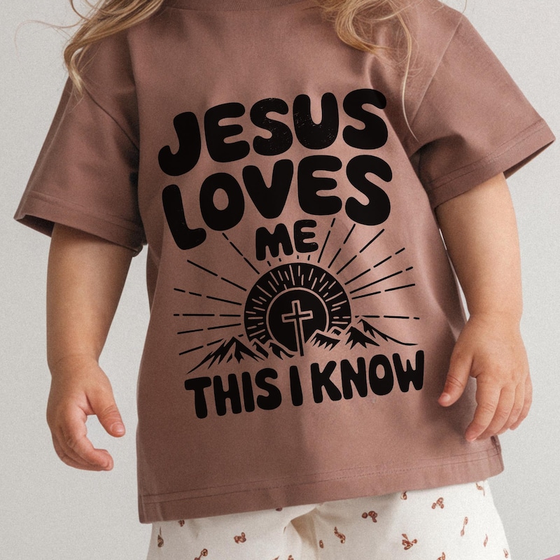 Black Jesus With Children Silhouette - Etsy