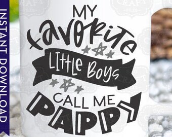 My Favorite People Call Me Pappy Png Svg, Father's Day Shirt Design ...