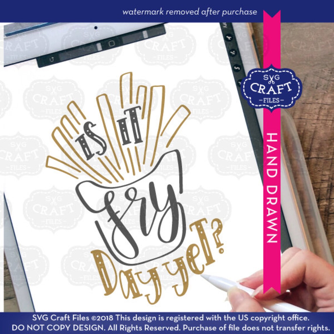 Svg Files Food Svg Fun Svg Friday Svg French Fry Svg - Etsy