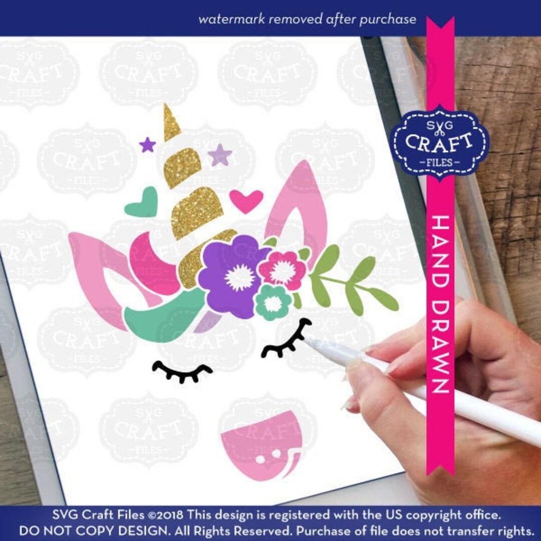 Birthday Svg, Girls Birthday Svg, Unicorn Svg, Unicorn Birthday Svg ...