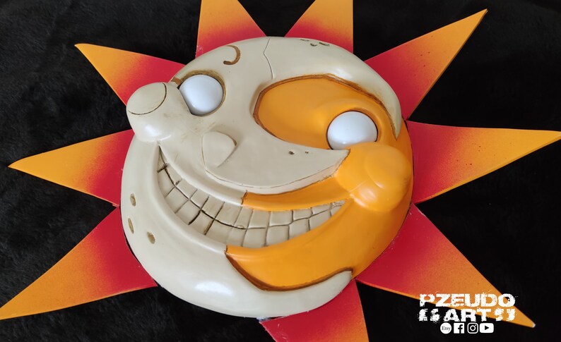 SUNDROP & MOONDROP mask Five Nights at Freddy's Security - Etsy España