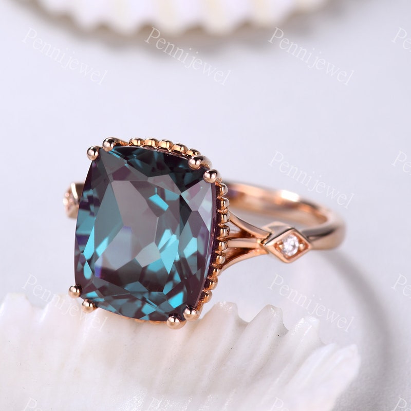 June Birthstone Ring - Etsy