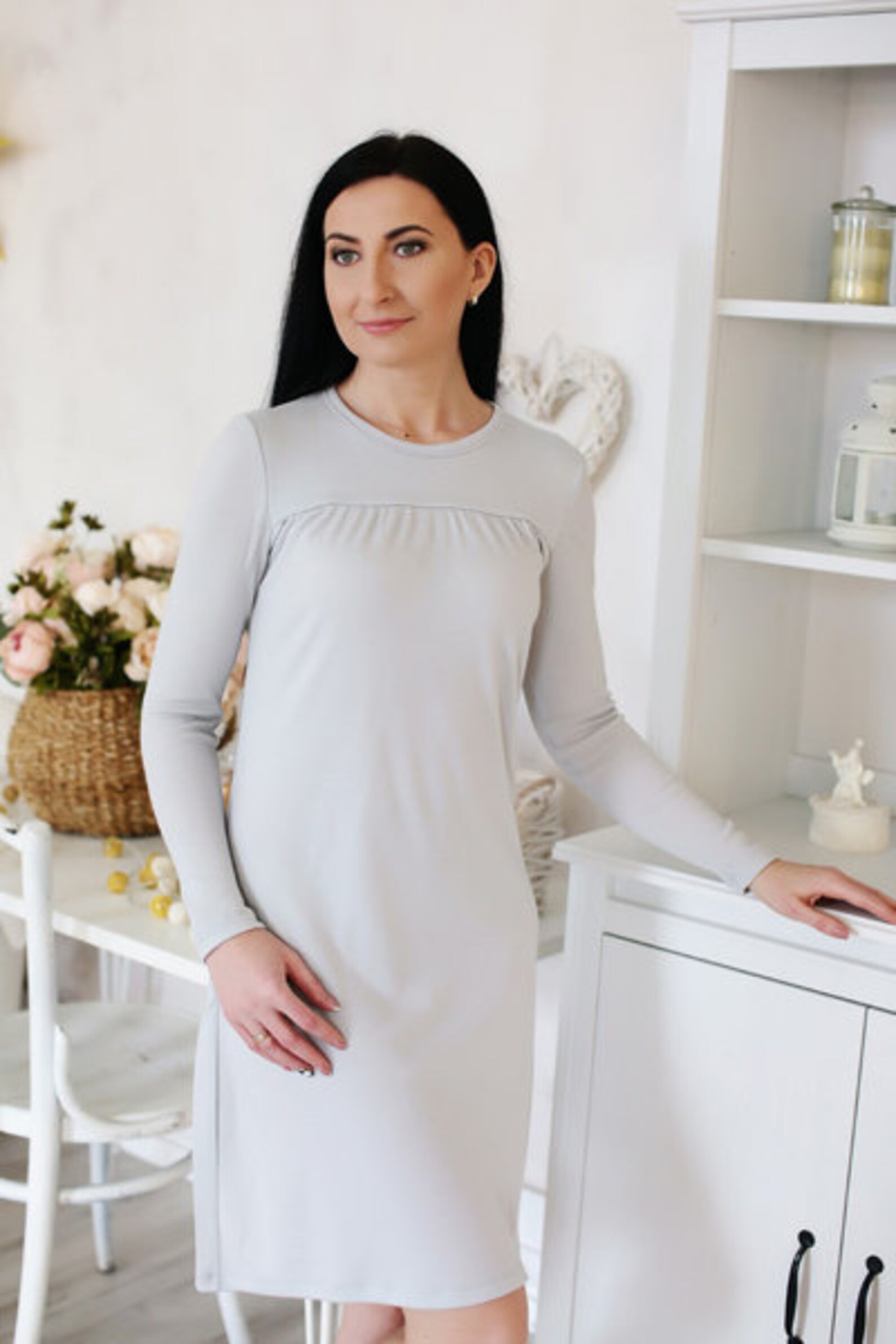 Merino Wool Super Soft Nightwear Nightdress for Women - Etsy