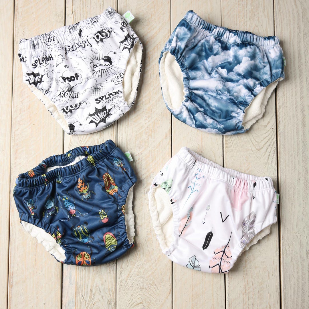 Washable Training Pants for Toddlers – Waterproof Bamboo Potty Training ...