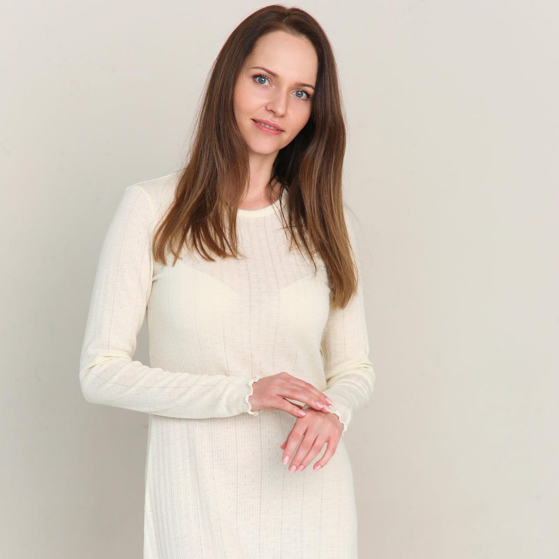 Merino Wool Super Soft Nightwear Nightdress for Women - Etsy
