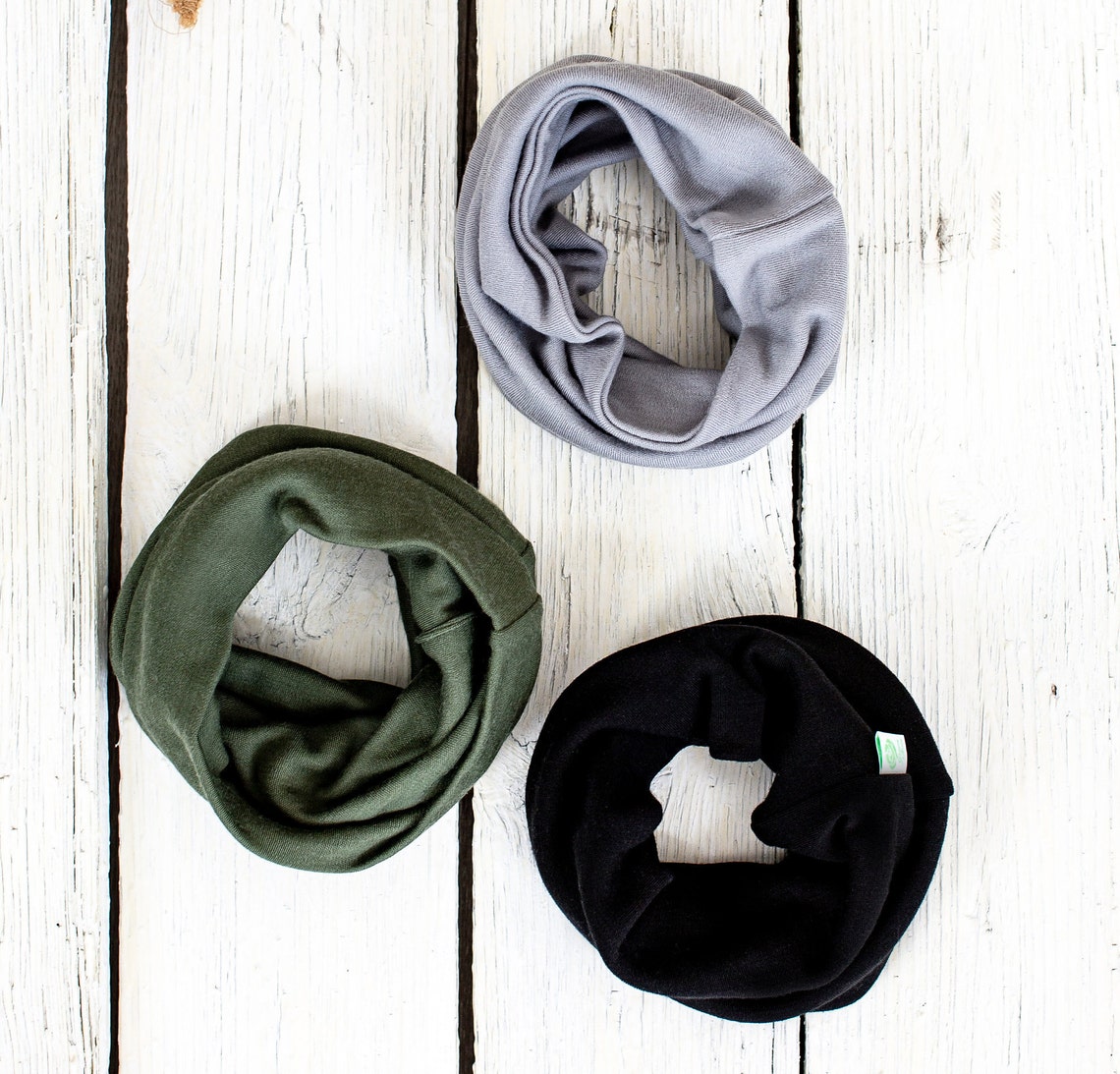 Merino Wool Warm Loop Scarves for Kids, Women and Men - Etsy