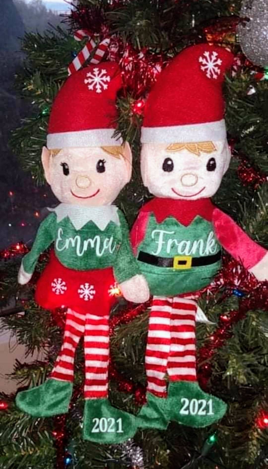 Personalized Christmas Elf - Etsy