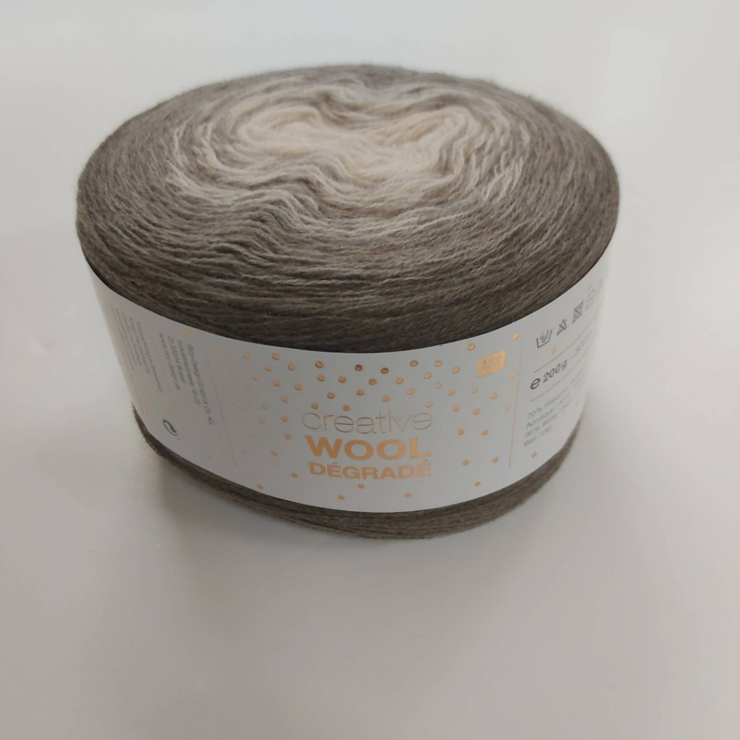 Wool Gradient Yarn, Wool, Gradient, Degrade, Pink, Pink, Pastel Color ...