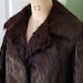 Vintage Ladies' Mink Fur Coat Very Dark Brown Full - Etsy