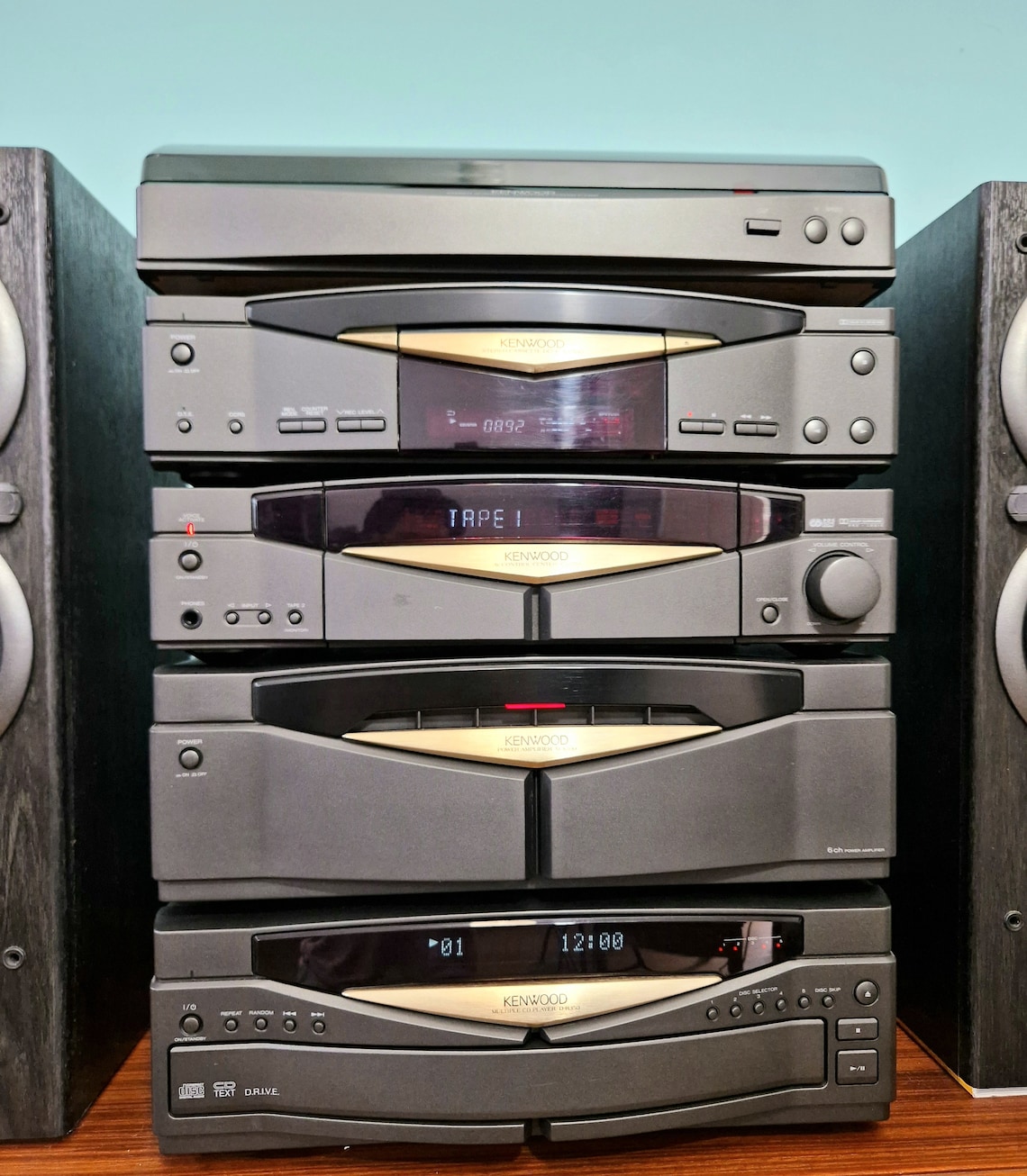 Vintage 5 Piece Kenwood, High Quality, Series 21 Hi Fi Stack Stereo ...