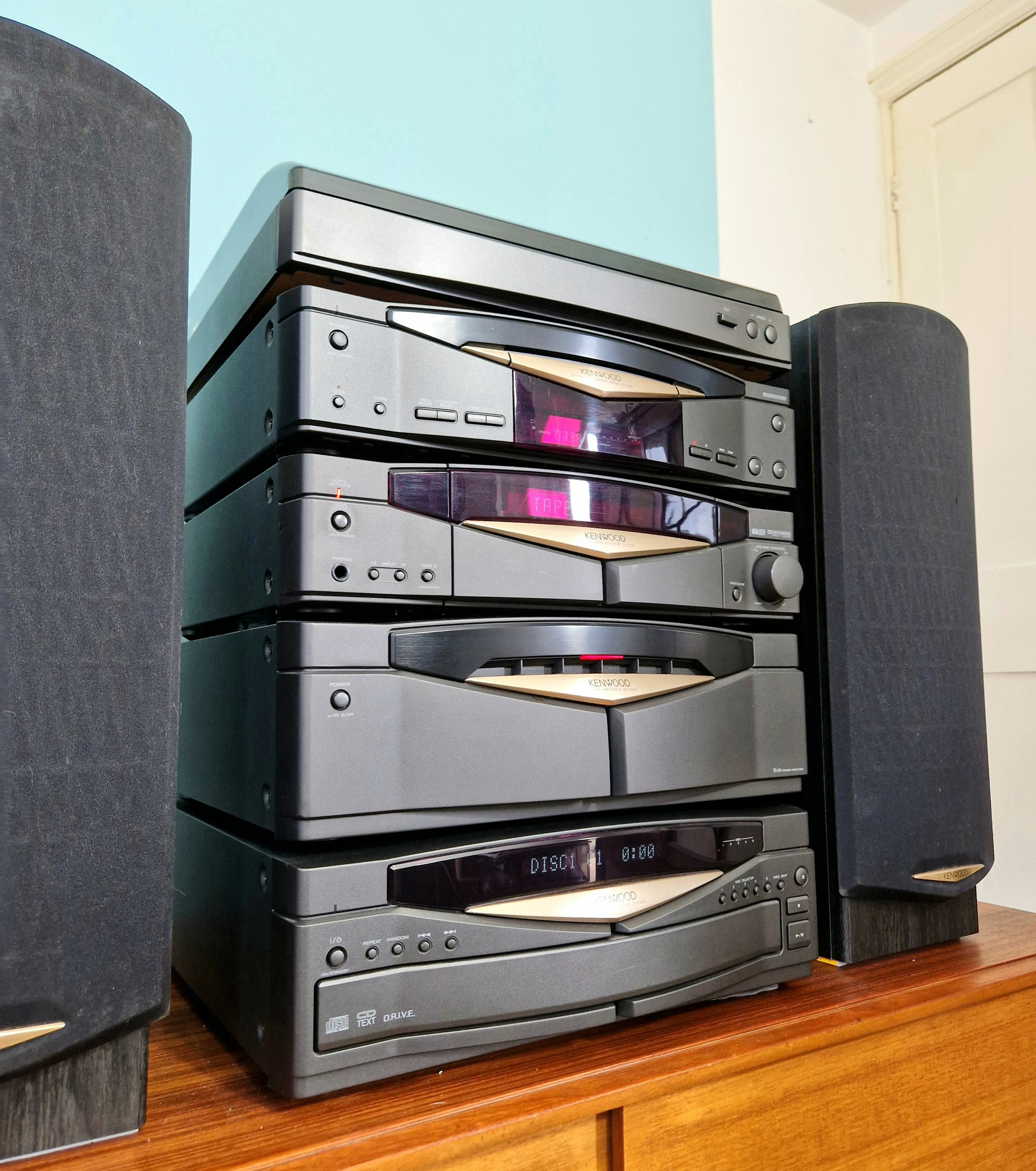 Vintage 5 Piece Kenwood, High Quality, Series 21 Hi Fi Stack Stereo ...