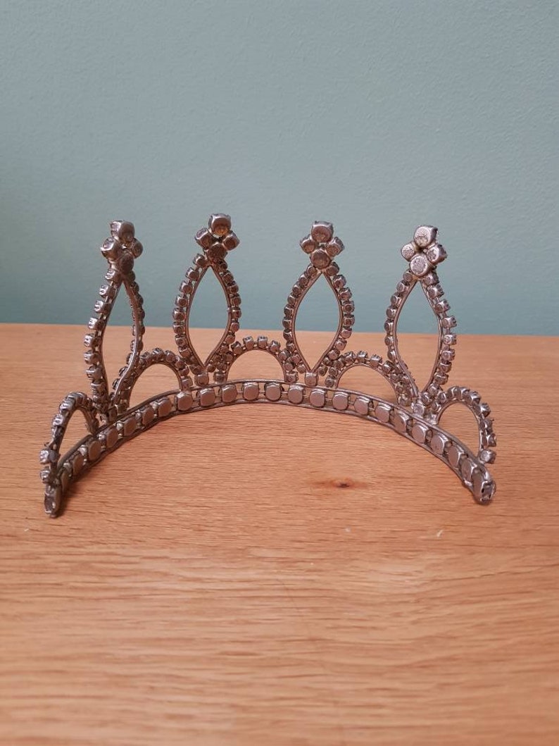 Vintage Costume Diamanté Tiara Headpiece - Previously Owned by a ...
