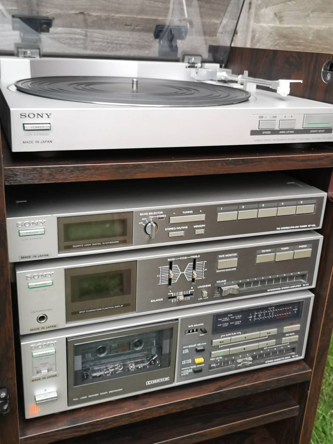 Beautiful Original Timewarp 1983 Sony Hifi Stereo System with | Etsy