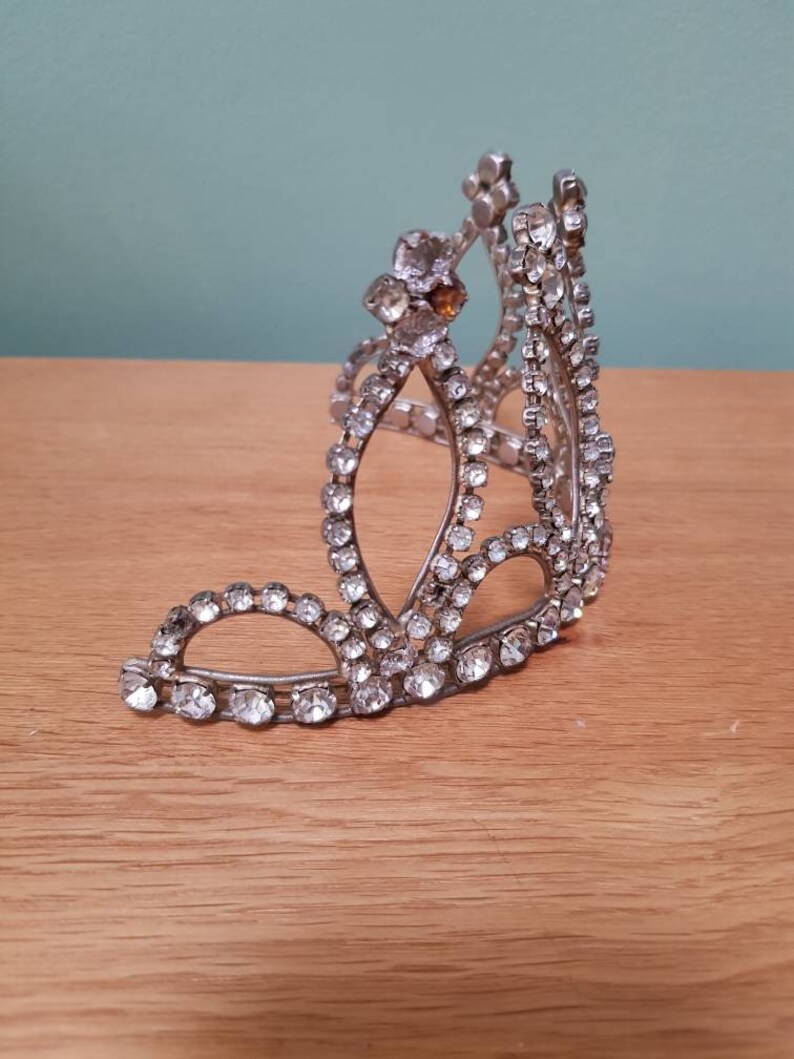 Vintage Costume Diamanté Tiara Headpiece - Previously Owned by a ...